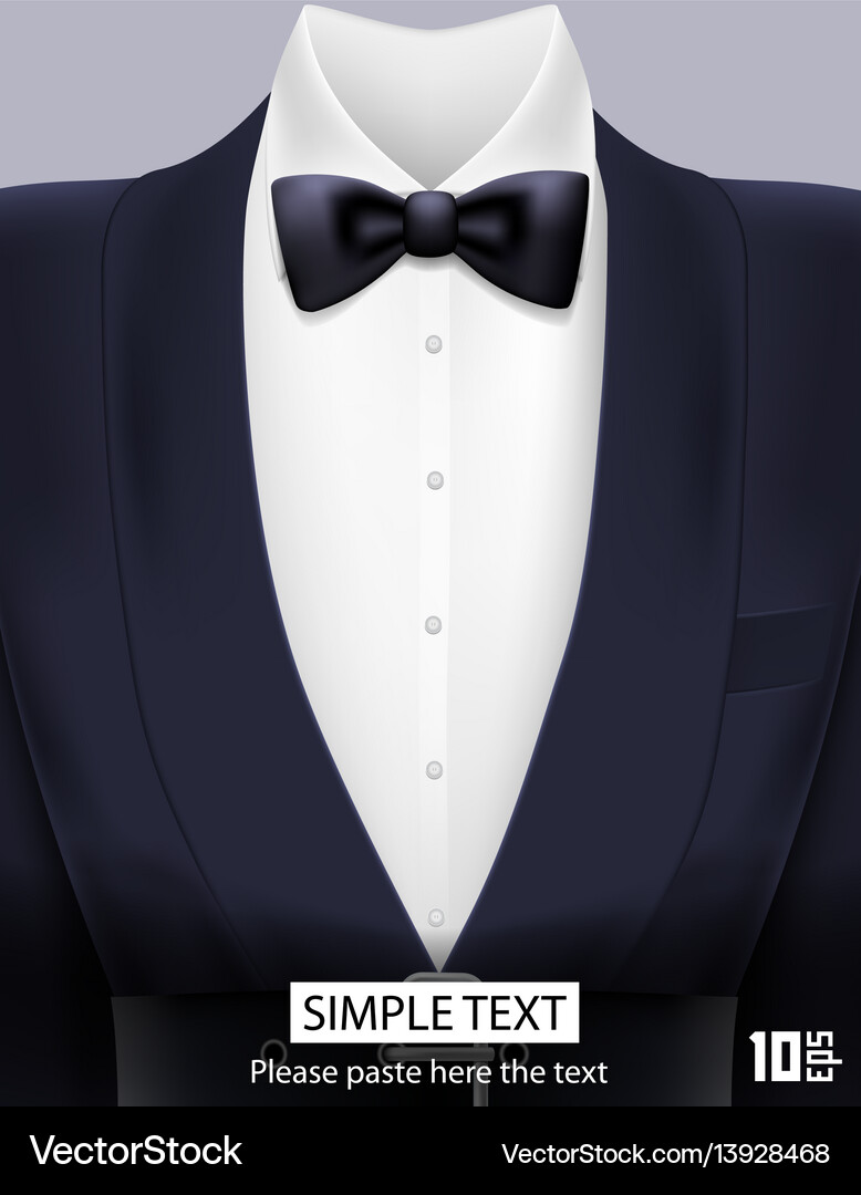 Womens suit art creative costume Royalty Free Vector Image