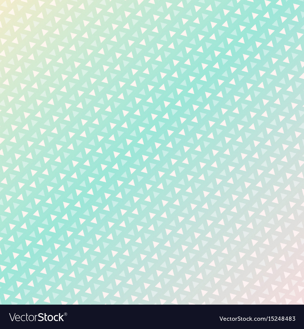 Seamless triangle pattern background green Vector Image