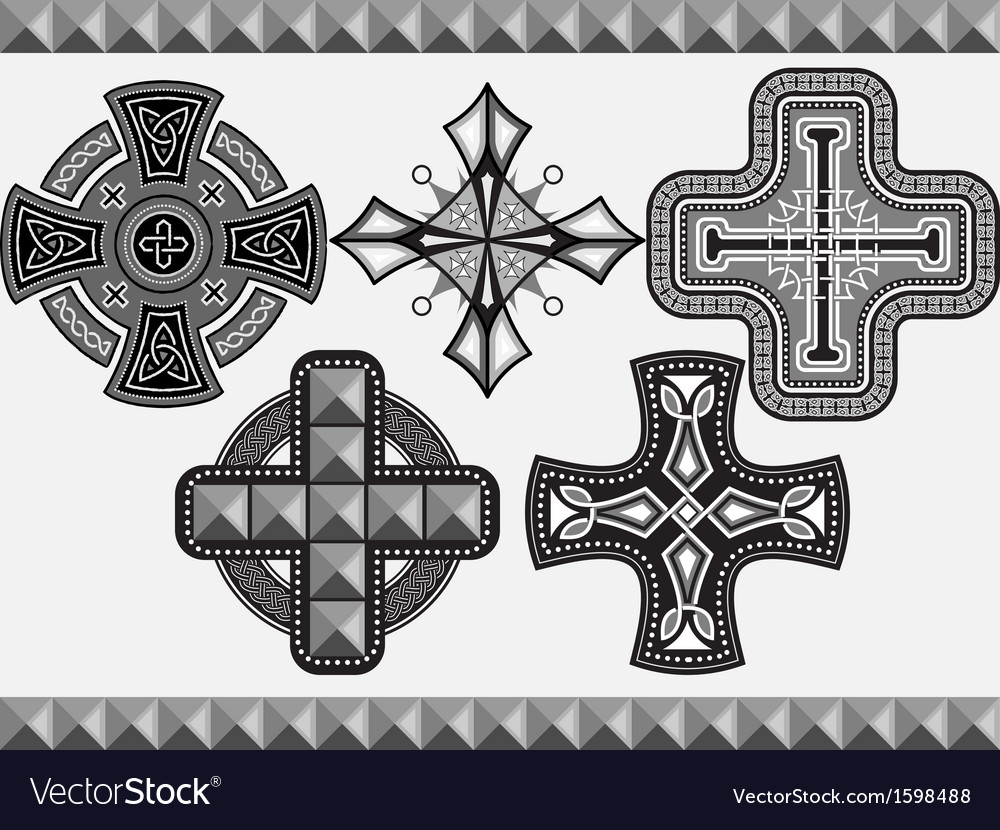 Cross2 Royalty Free Vector Image - VectorStock