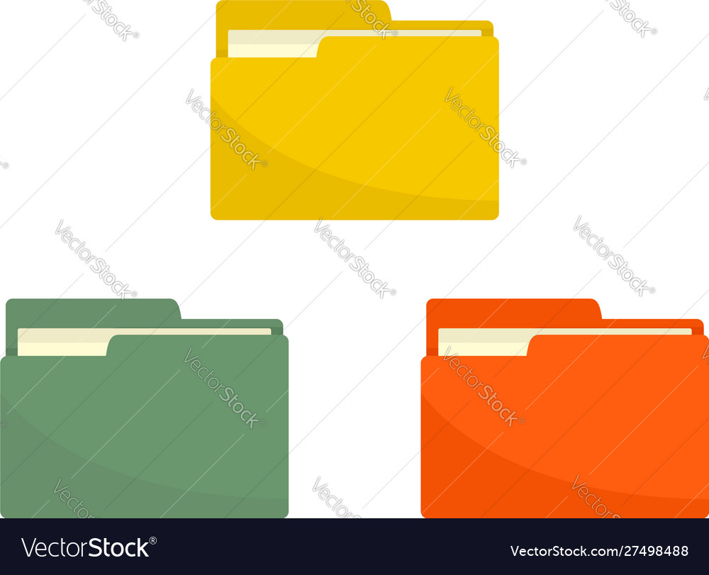 Folder network icon flat style Royalty Free Vector Image Folder network icon flat style Royalty Free Vector Image