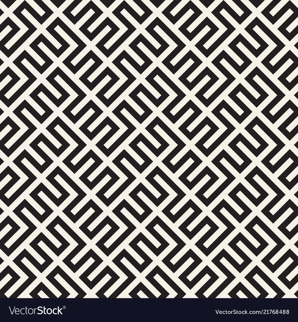Seamless Pattern Modern Stylish Abstract Texture Vector Image