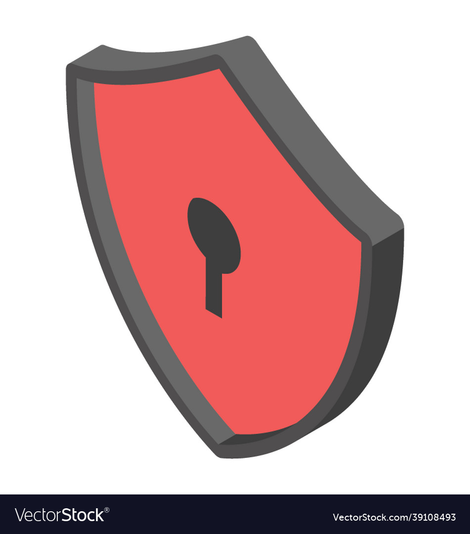 Security shield Royalty Free Vector Image - VectorStock