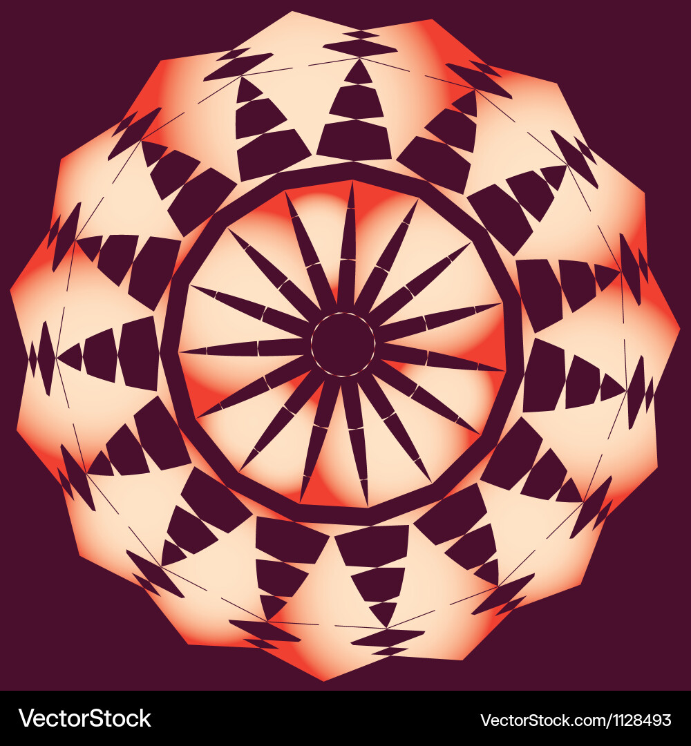 Vintage mandala Royalty Free Vector Image - VectorStock