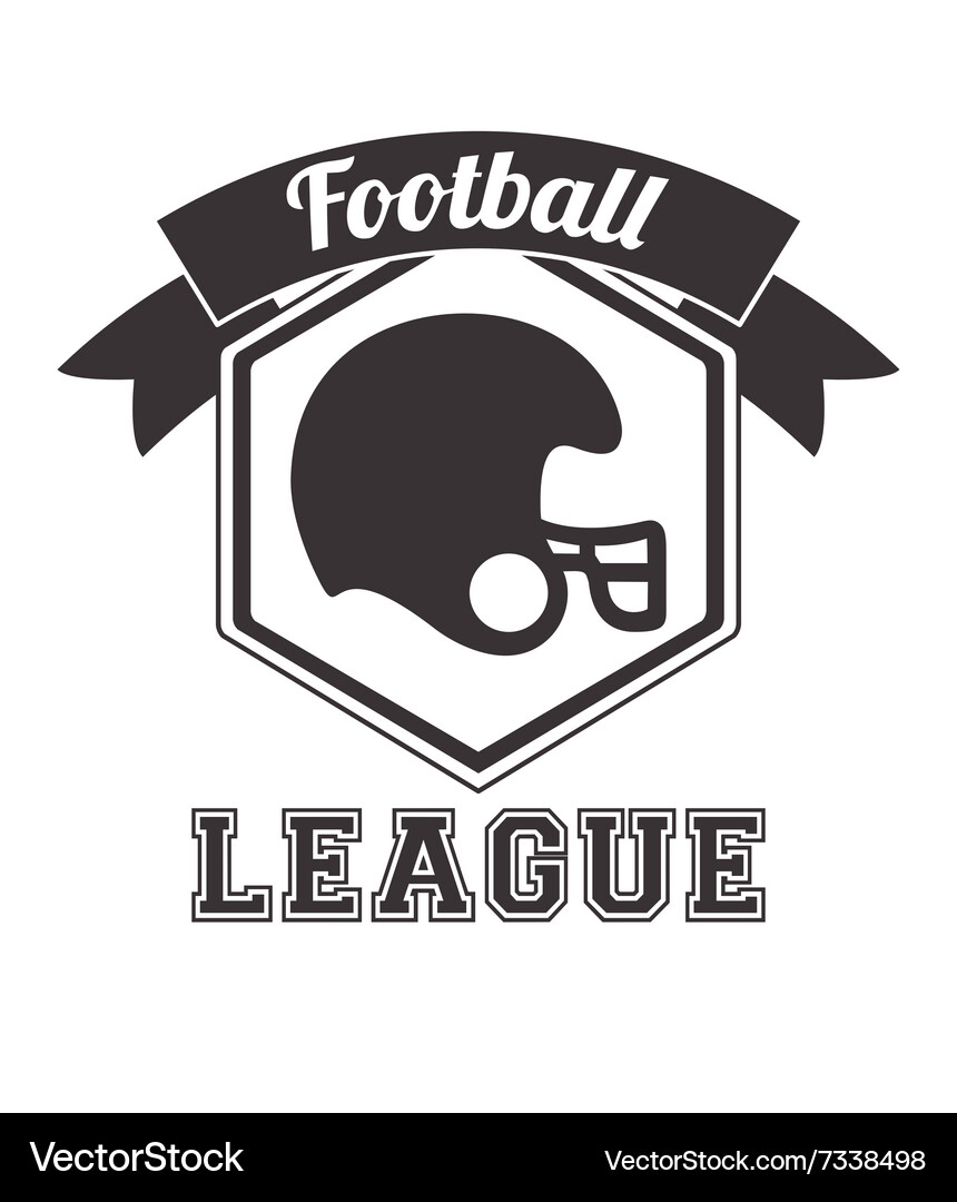 Football championship design Royalty Free Vector Image