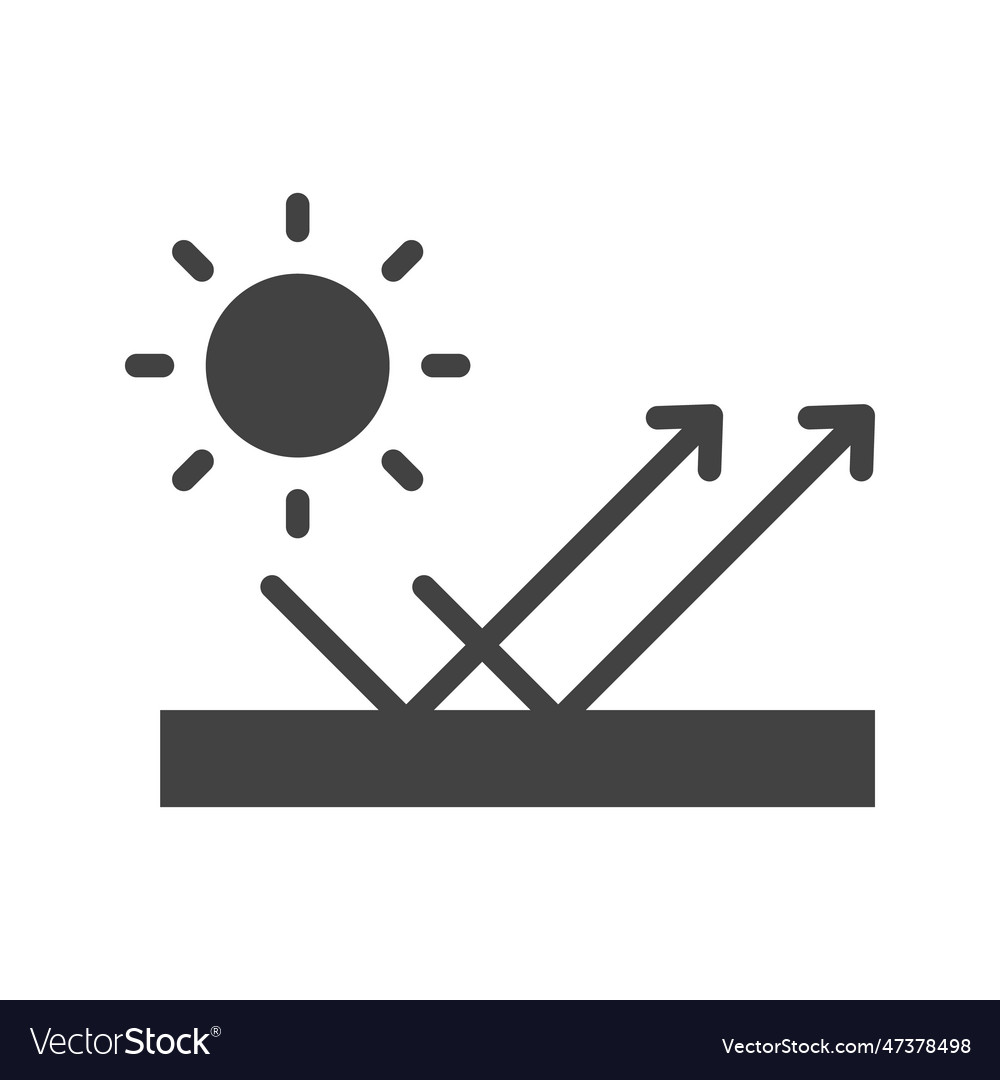 Reflection icon image Royalty Free Vector Image