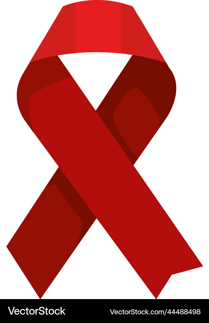 World aids day ribbon campaign Royalty Free Vector Image