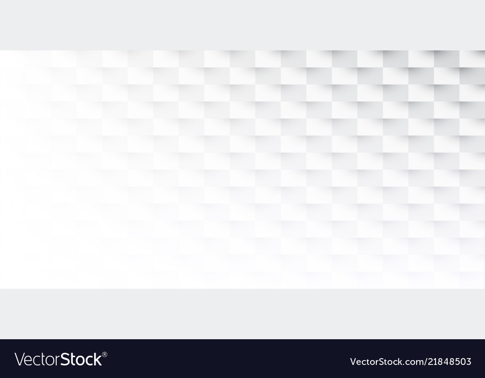 White geometric checkered texture pattern Vector Image