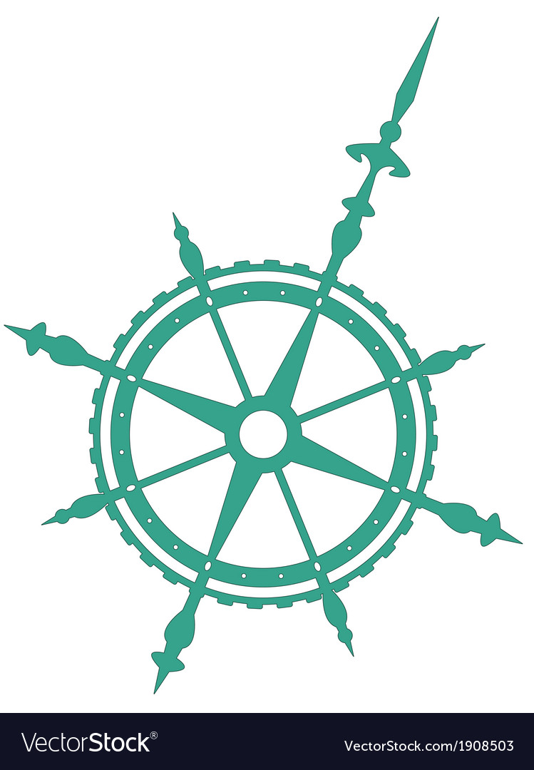 Wind rose Royalty Free Vector Image - VectorStock