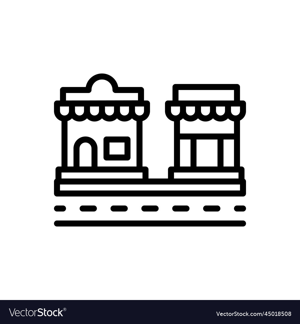 Outlets Royalty Free Vector Image - VectorStock