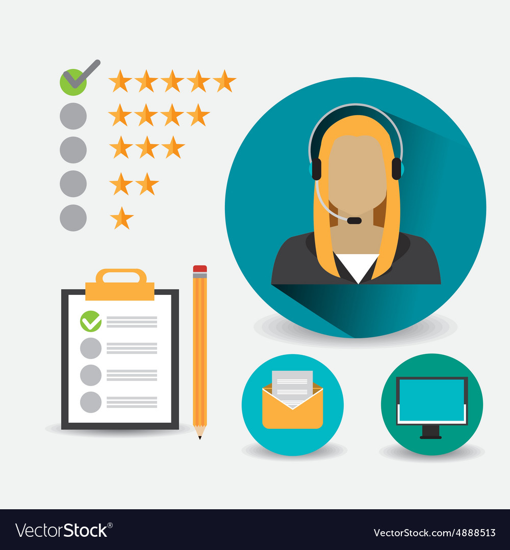 Customer design Royalty Free Vector Image - VectorStock