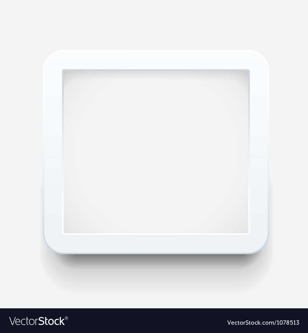 Empty frame template Royalty Free Vector Image