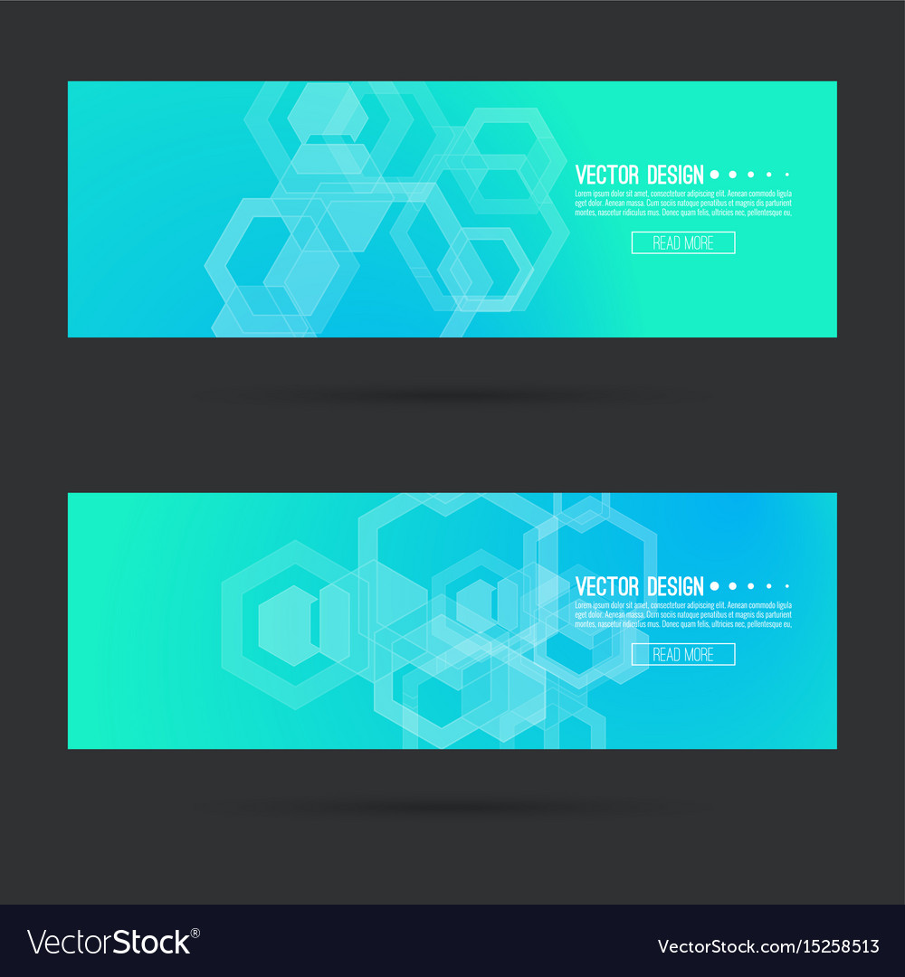 Futuristic header Royalty Free Vector Image - VectorStock
