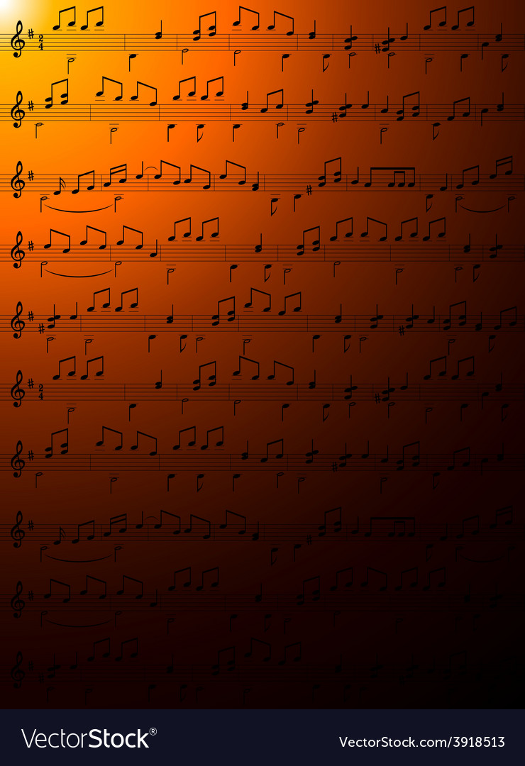 Music notes Royalty Free Vector Image - VectorStock