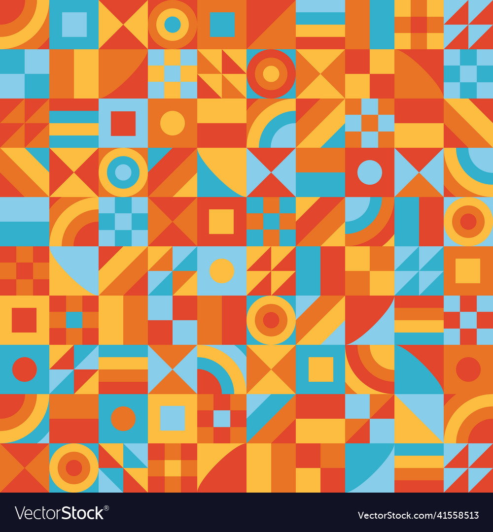 Simple geometric pattern Royalty Free Vector Image