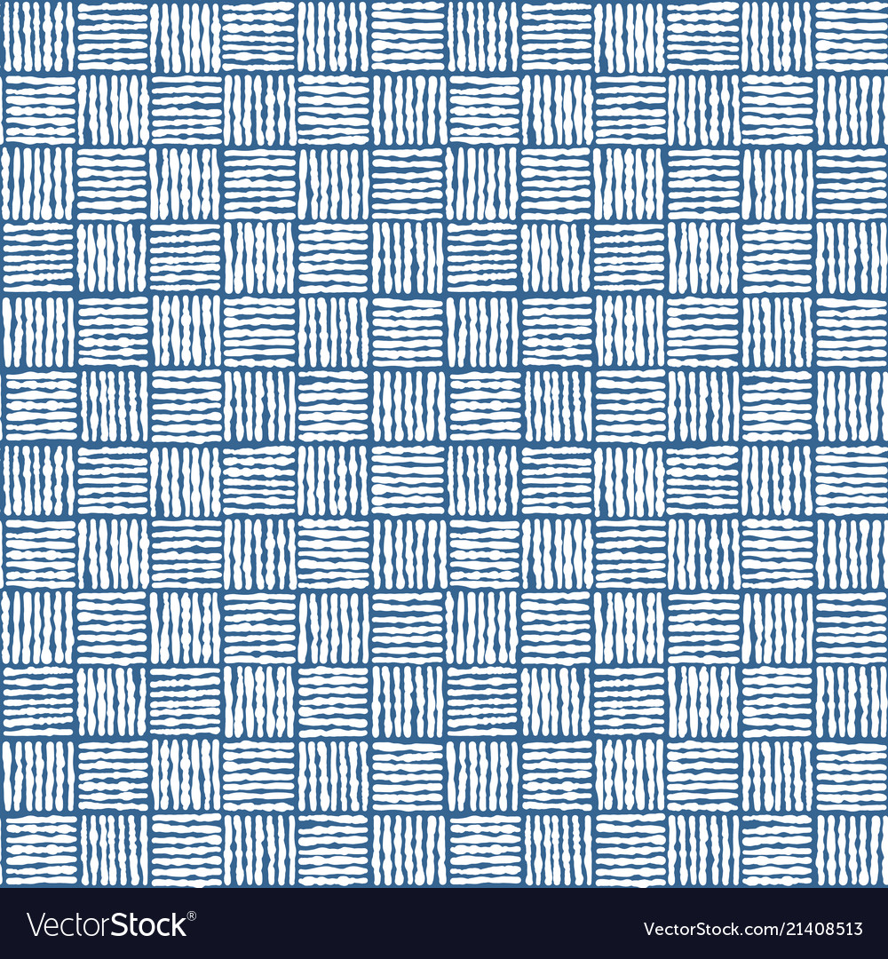 Simple seamless pattern textile cells Royalty Free Vector