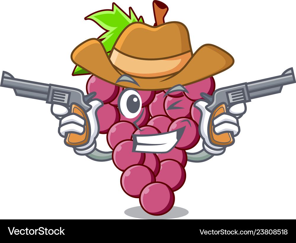 Red Grape Cartoon