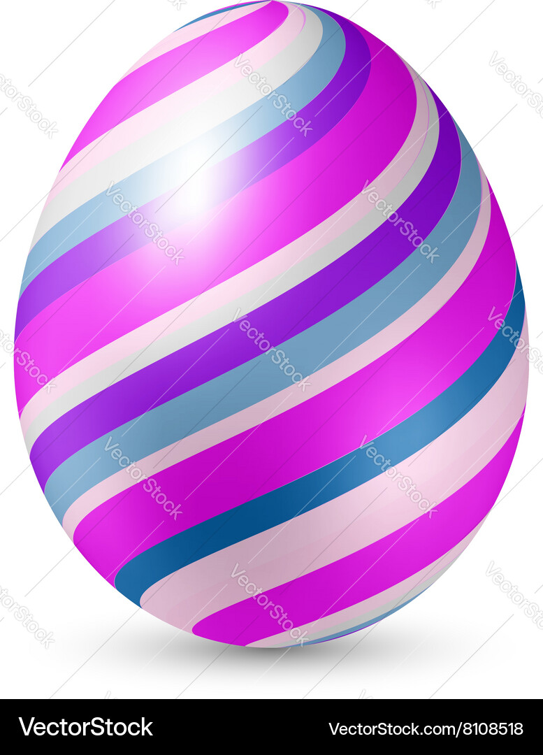 Easter egg Royalty Free Vector Image - VectorStock