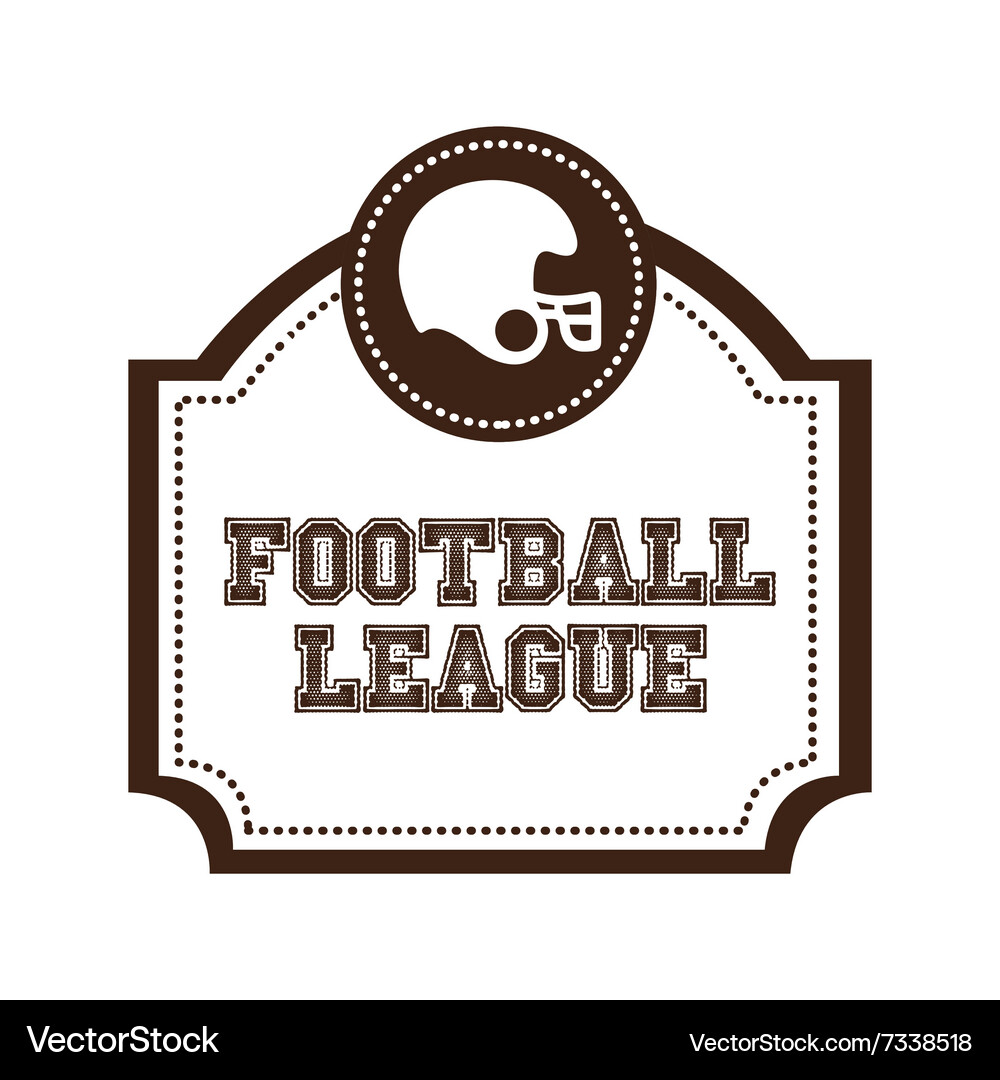 Football championship design Royalty Free Vector Image