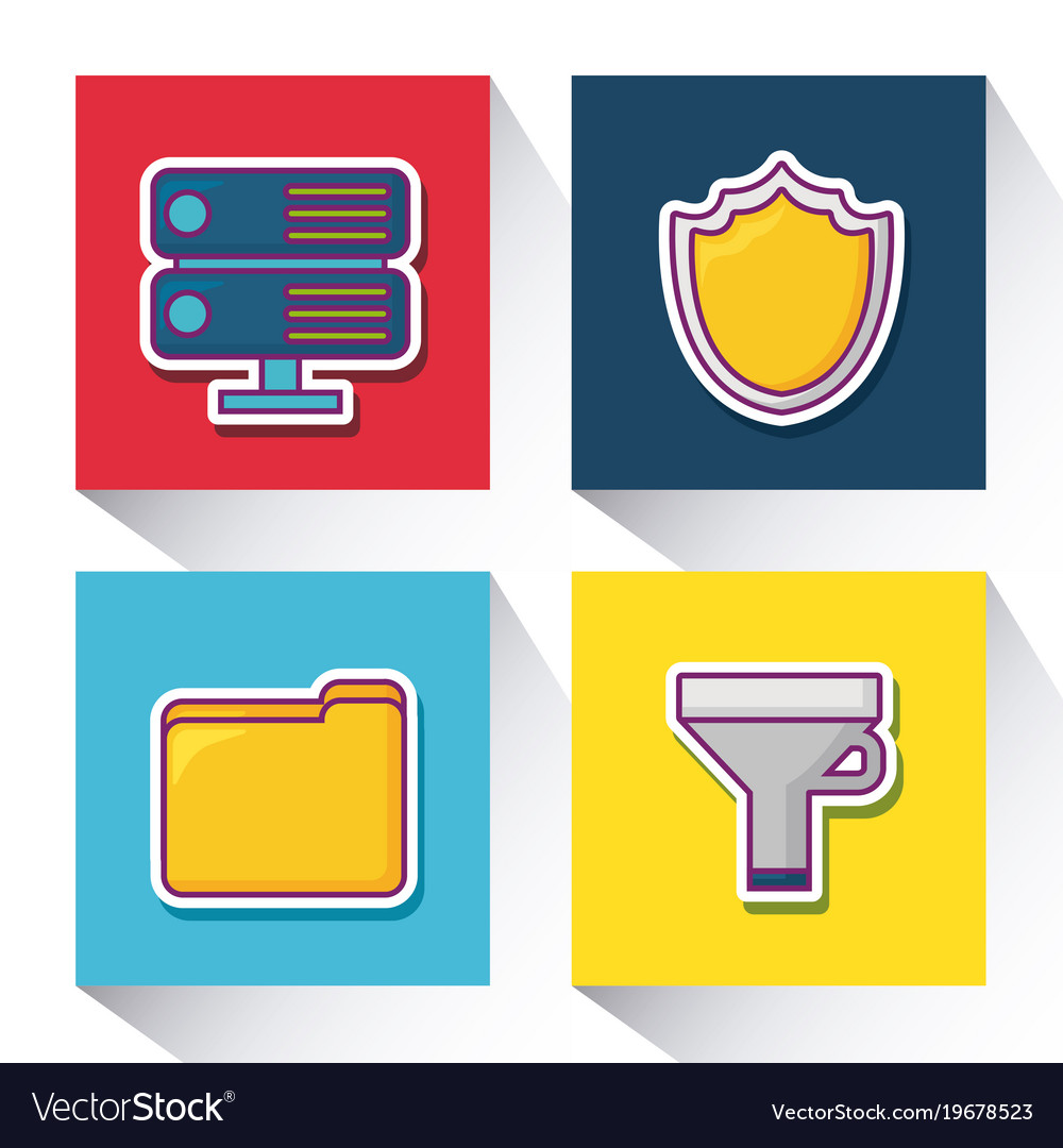 Big Data Design Concept Royalty Free Vector Image