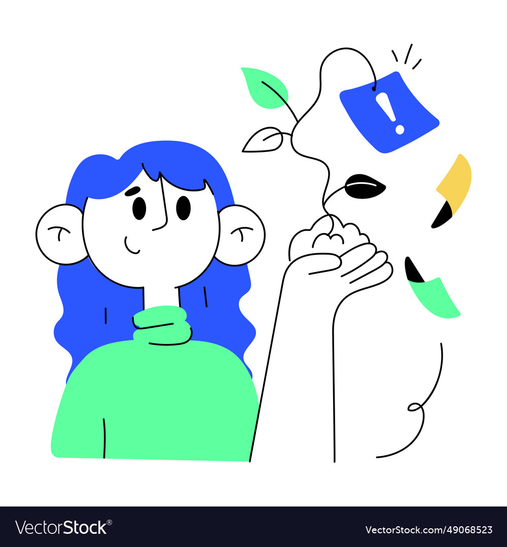 Growing data Royalty Free Vector Image - VectorStock