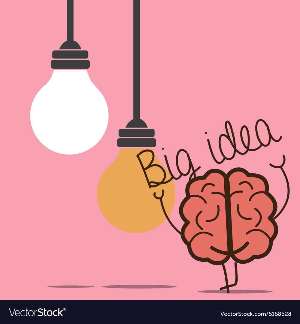 Big idea Royalty Free Vector Image - VectorStock