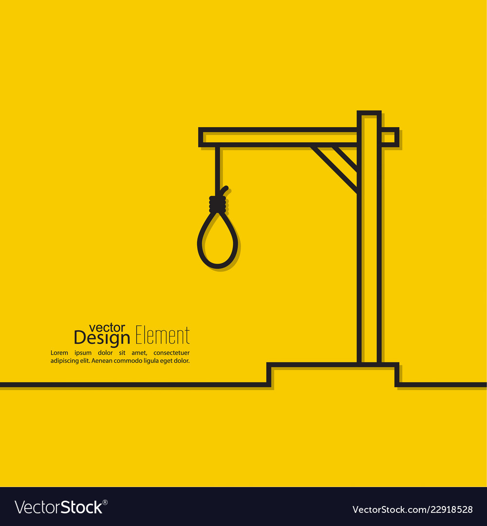 Rope with a loop Royalty Free Vector Image - VectorStock