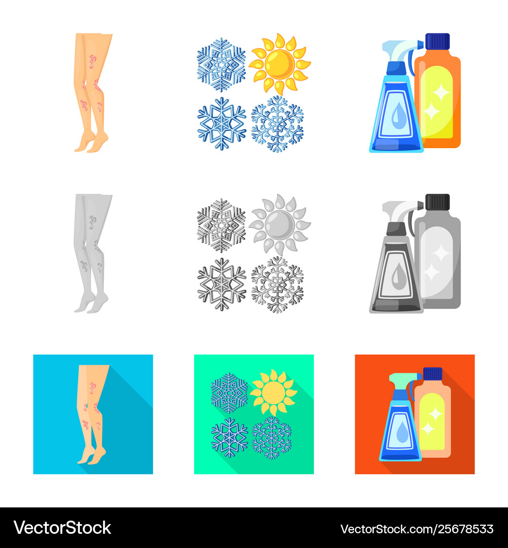 Medical and pain logo Royalty Free Vector Image