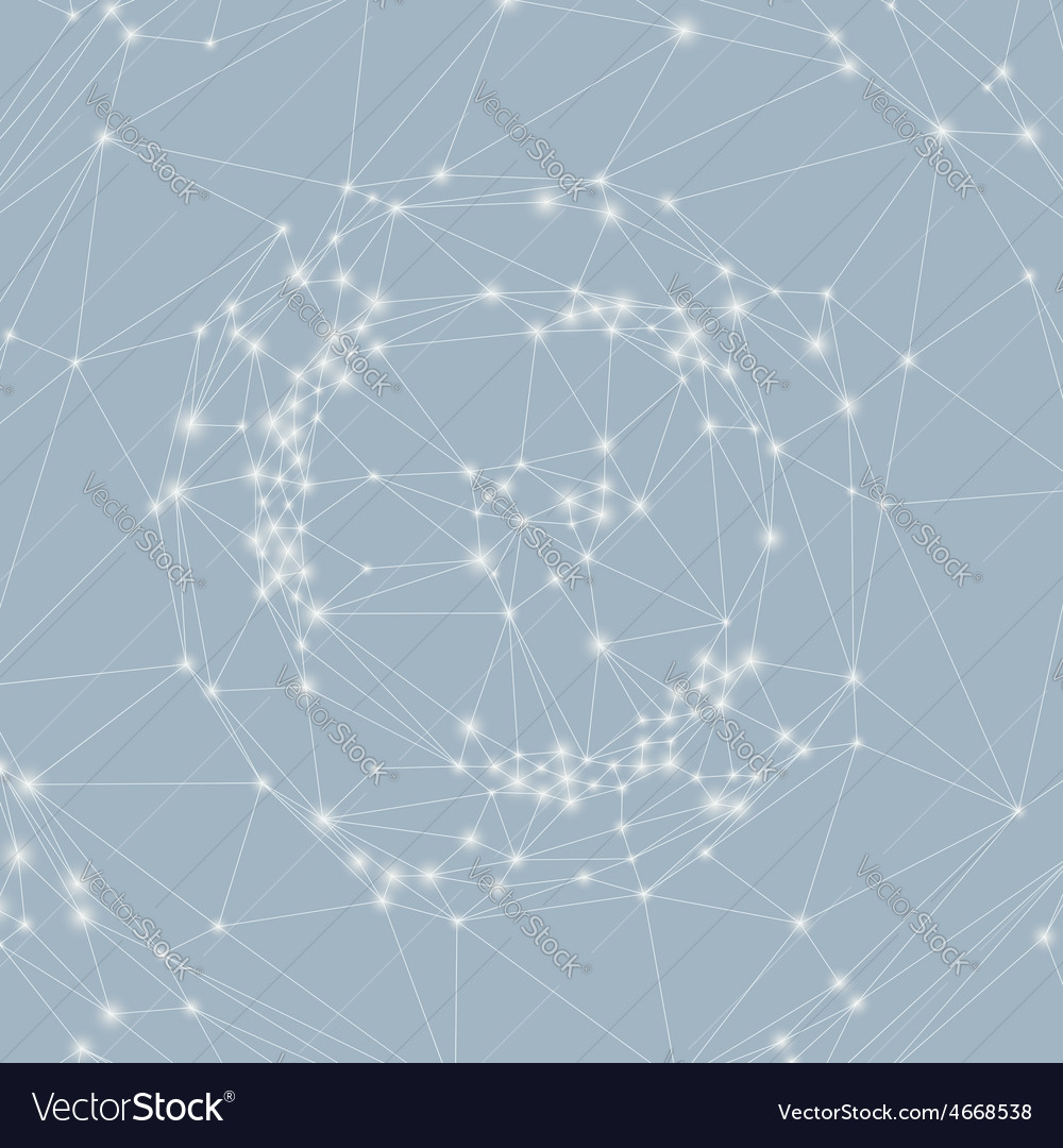 Network background 3d technology Royalty Free Vector Image