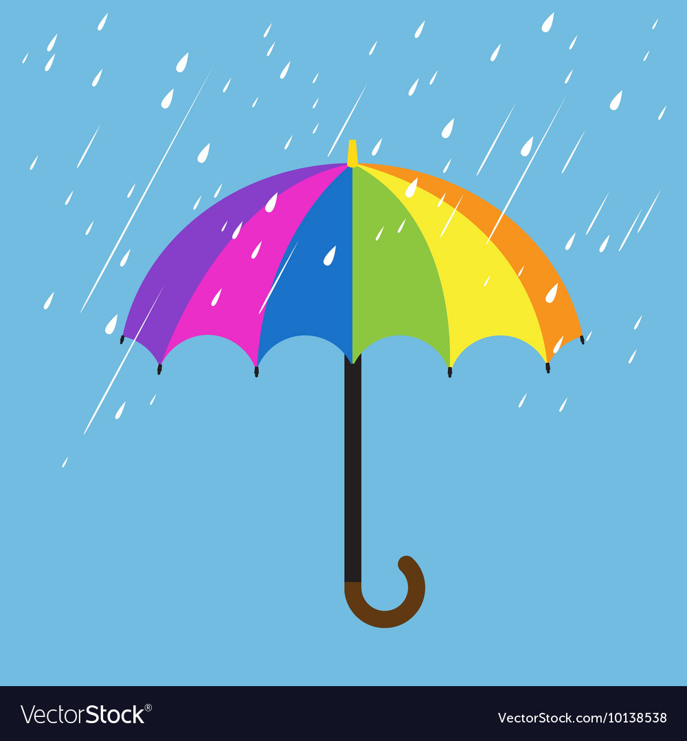 Umbella 2 V Royalty Free Vector Image Vectorstock