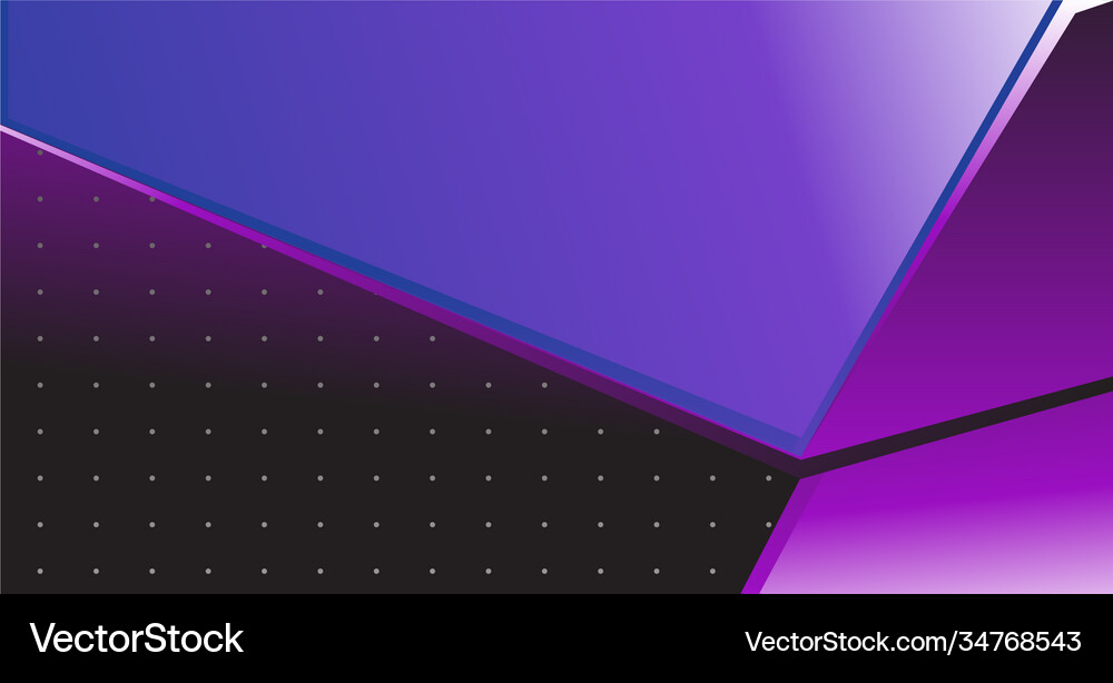 Abstract triangle geometric background template Vector Image