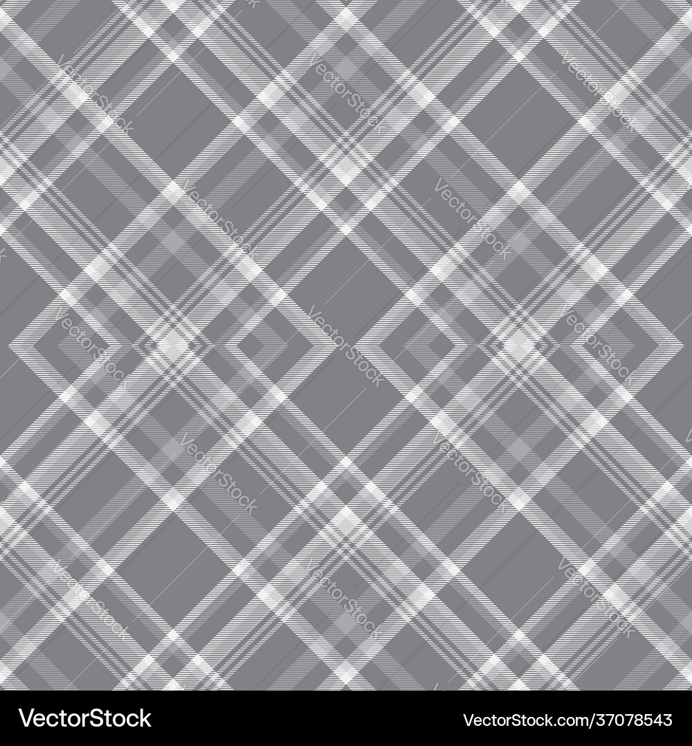 Black and white argyle plaid tartan textured Vector Image