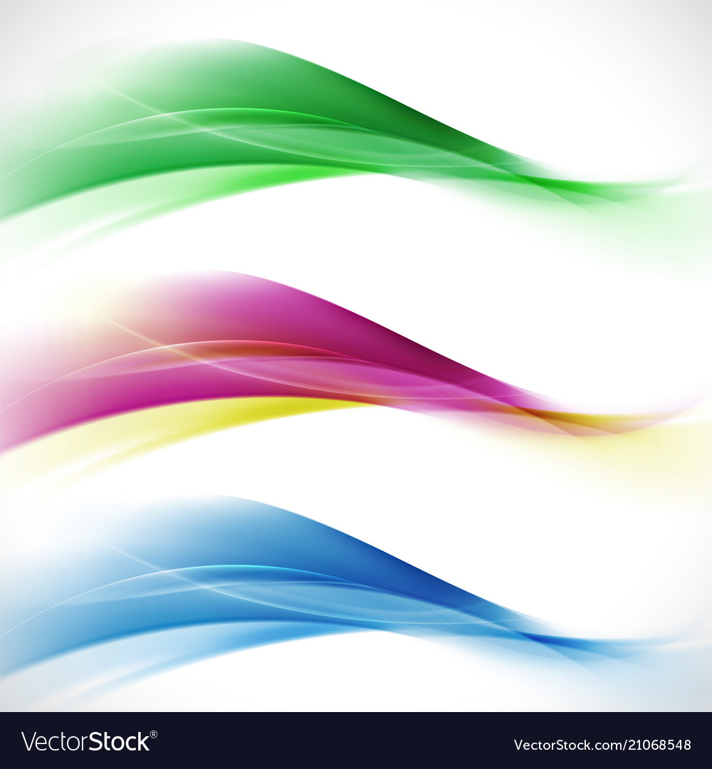 Abstract elegant colorful wave and wavy stripes Vector Image Abstract elegant colorful wave and wavy stripes Vector Image