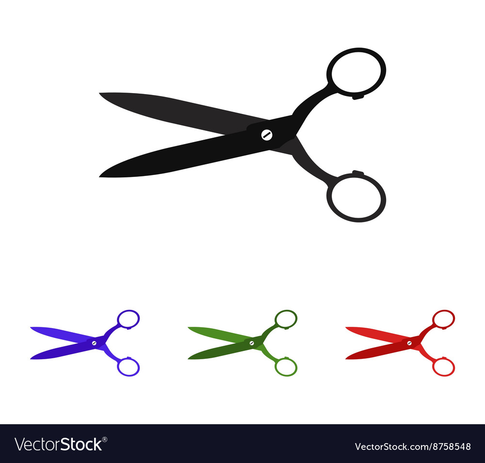 Scissors icon Royalty Free Vector Image - VectorStock