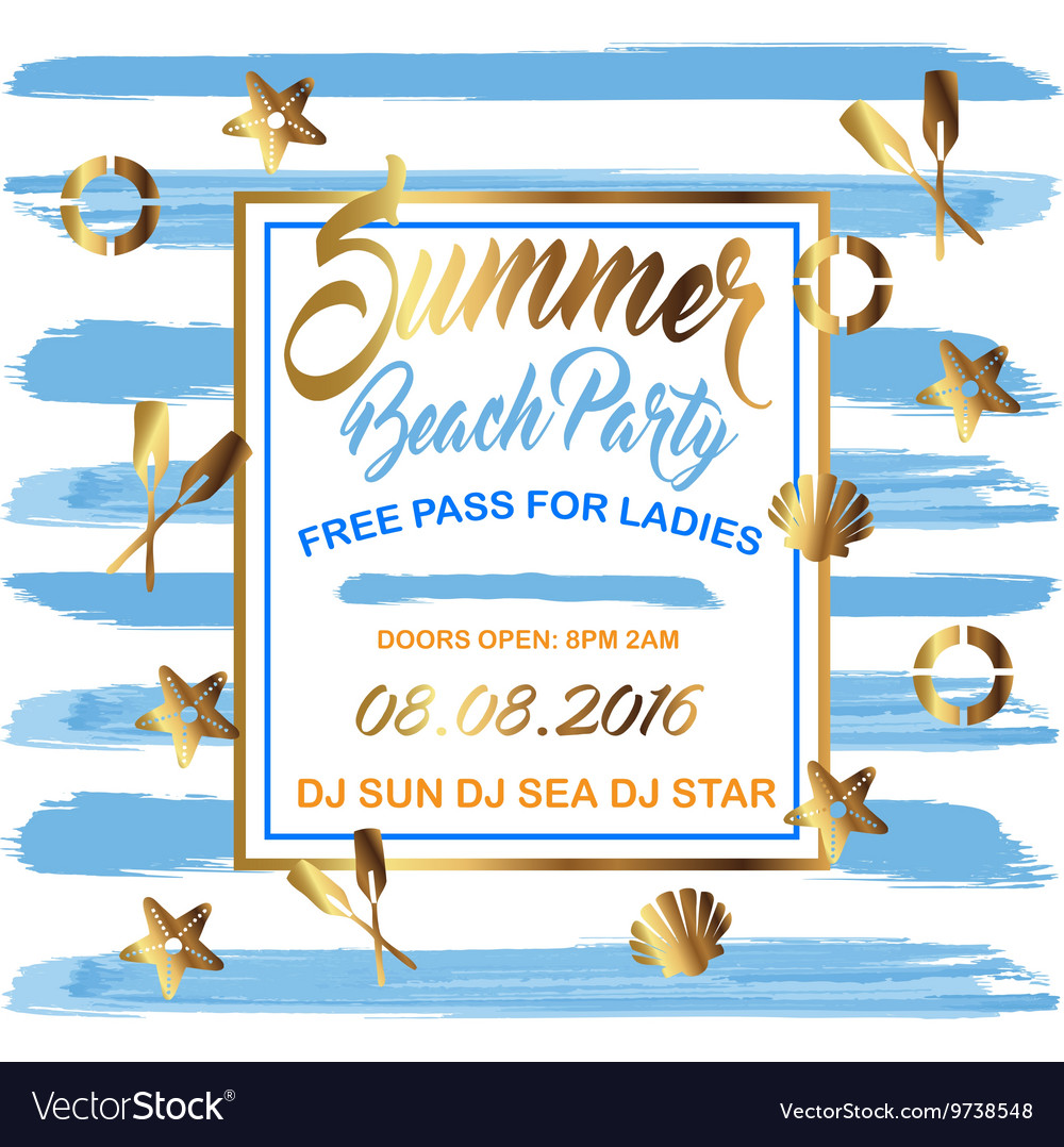 Striped background in nautical style Royalty Free Vector