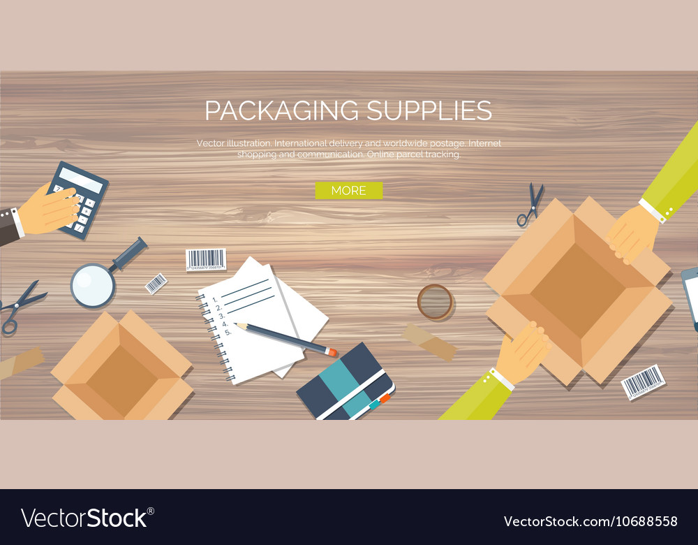 Flat backgrounds set Royalty Free Vector Image