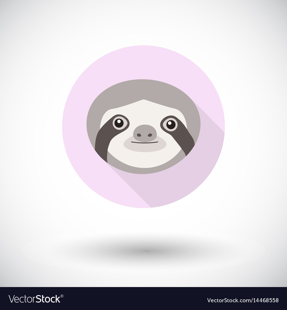 Sloth icon Royalty Free Vector Image - VectorStock