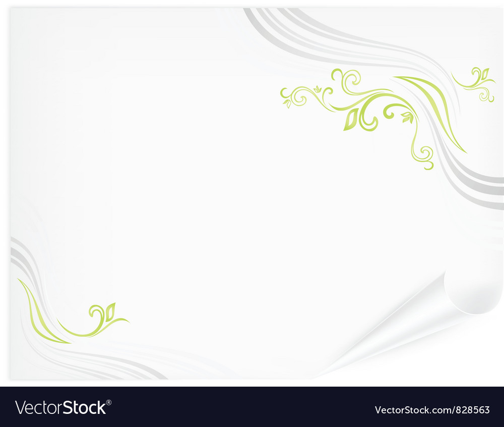 Spring paper Royalty Free Vector Image - VectorStock
