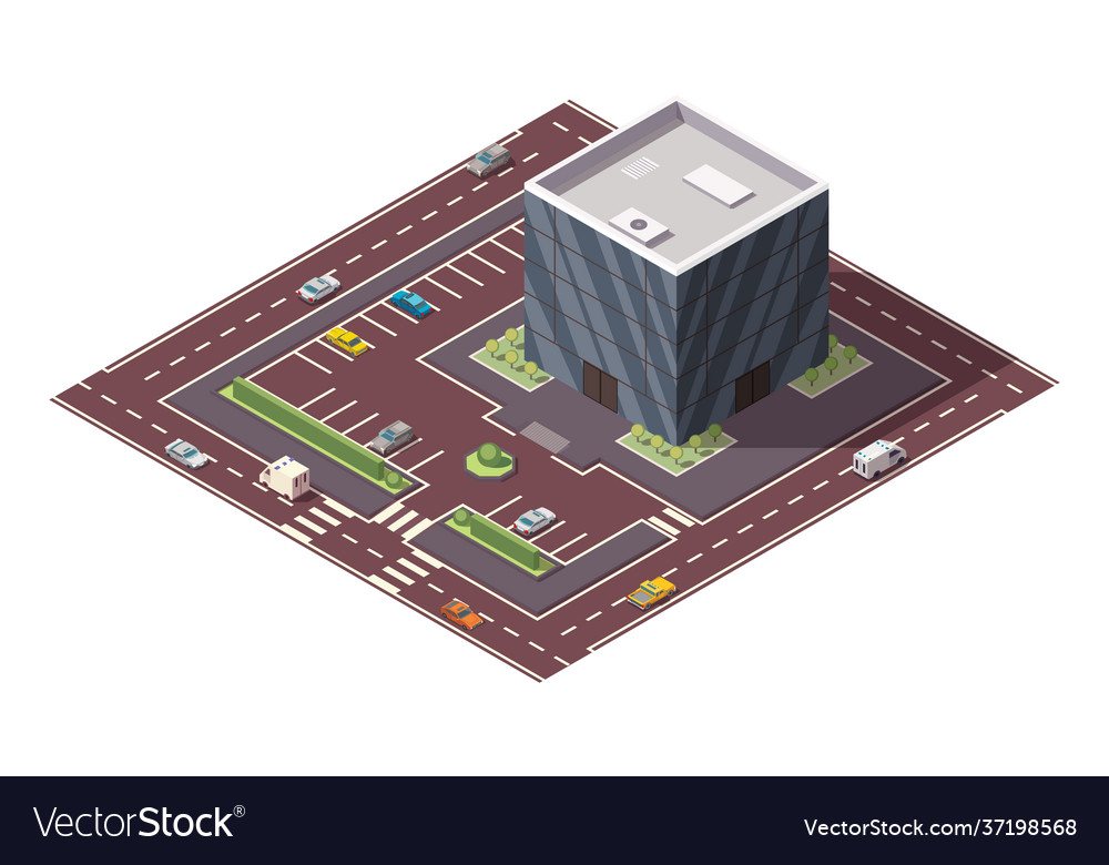 Isometric supermarket or grocery store building Vector Image Isometric supermarket or grocery store building Vector Image