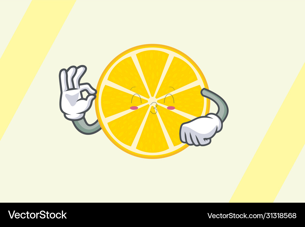Smiling happy relieved face ok okey okay nice Vector Image