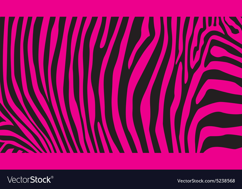 Zebra pattern Royalty Free Vector Image - VectorStock