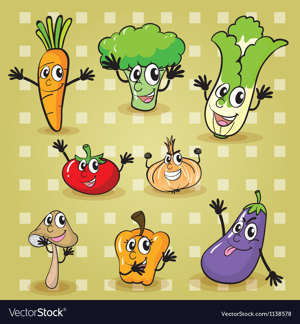 Vegetables Royalty Free Vector Image - VectorStock