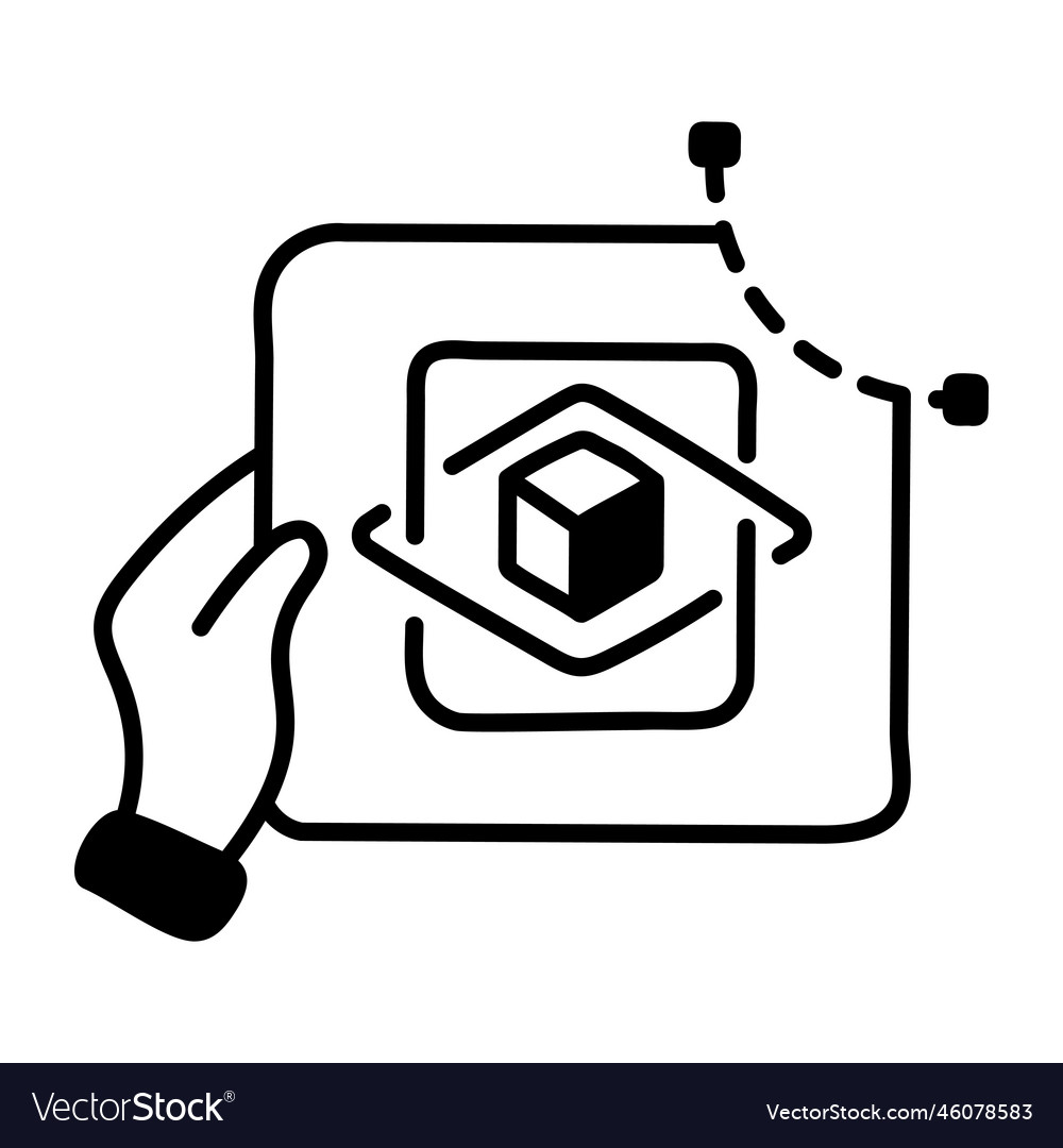 3d modeling Royalty Free Vector Image - VectorStock