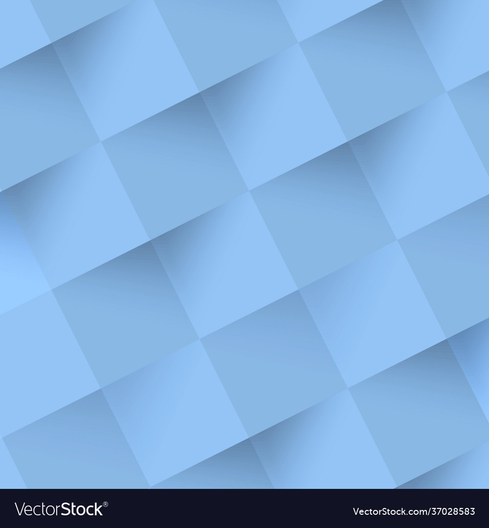 Abstract blue background web template squares Vector Image