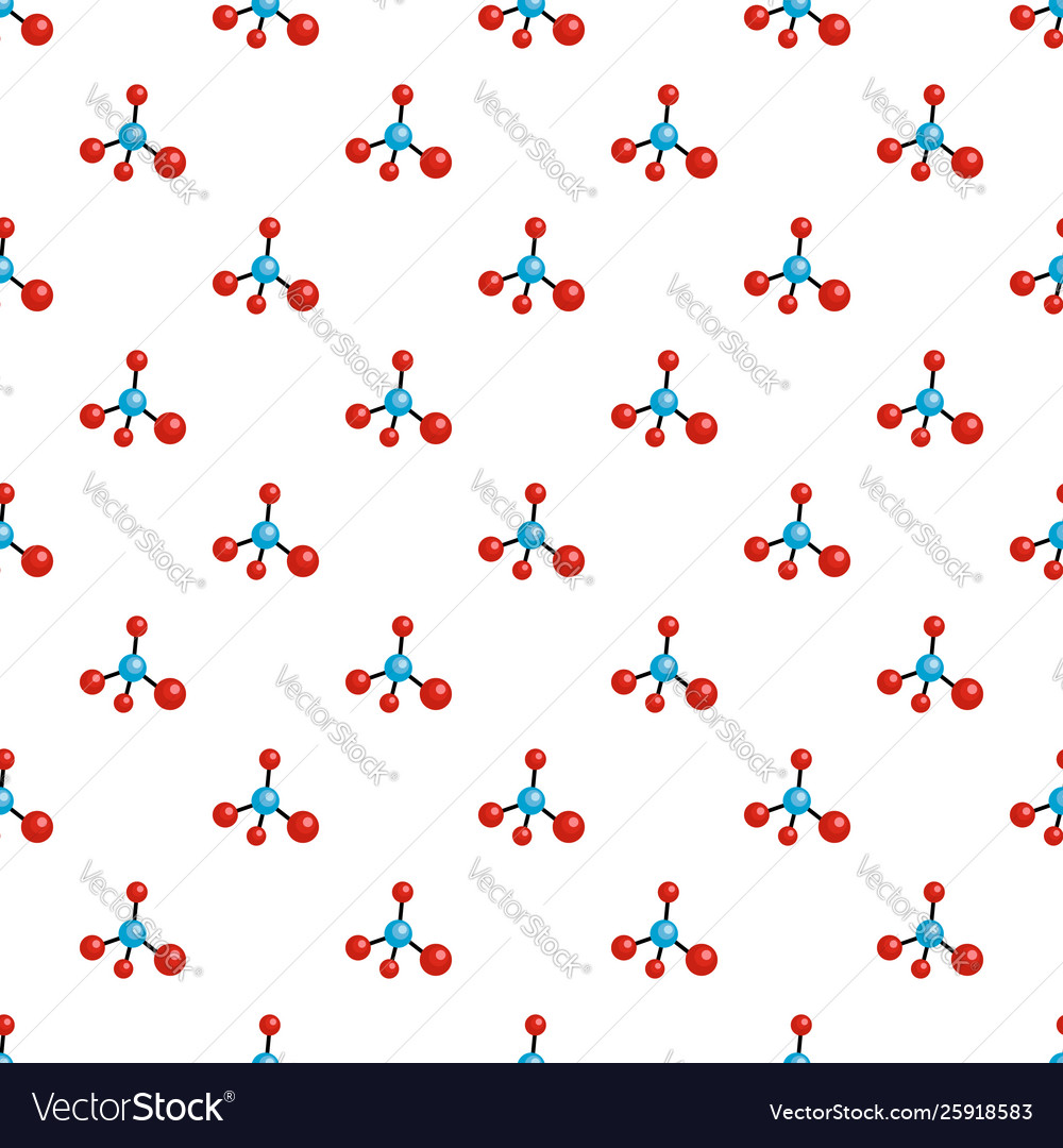 Atomic grid pattern seamless Royalty Free Vector Image