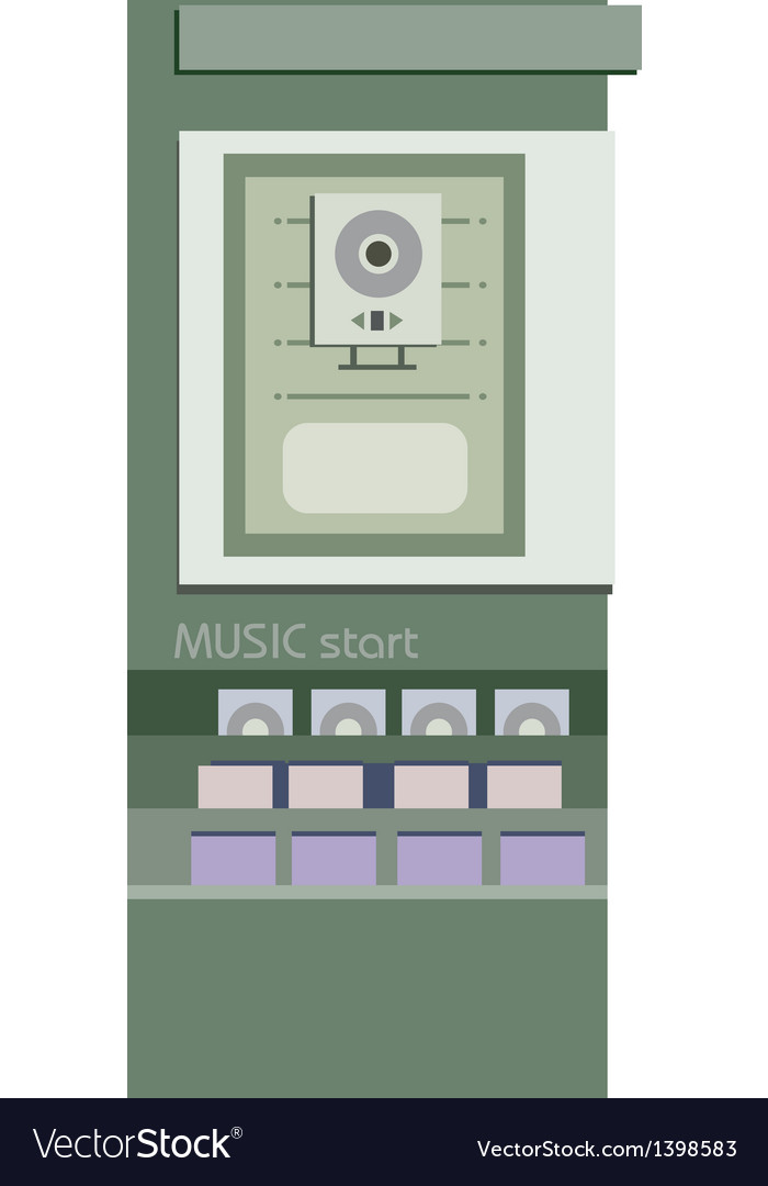 Icon cd case Royalty Free Vector Image - VectorStock