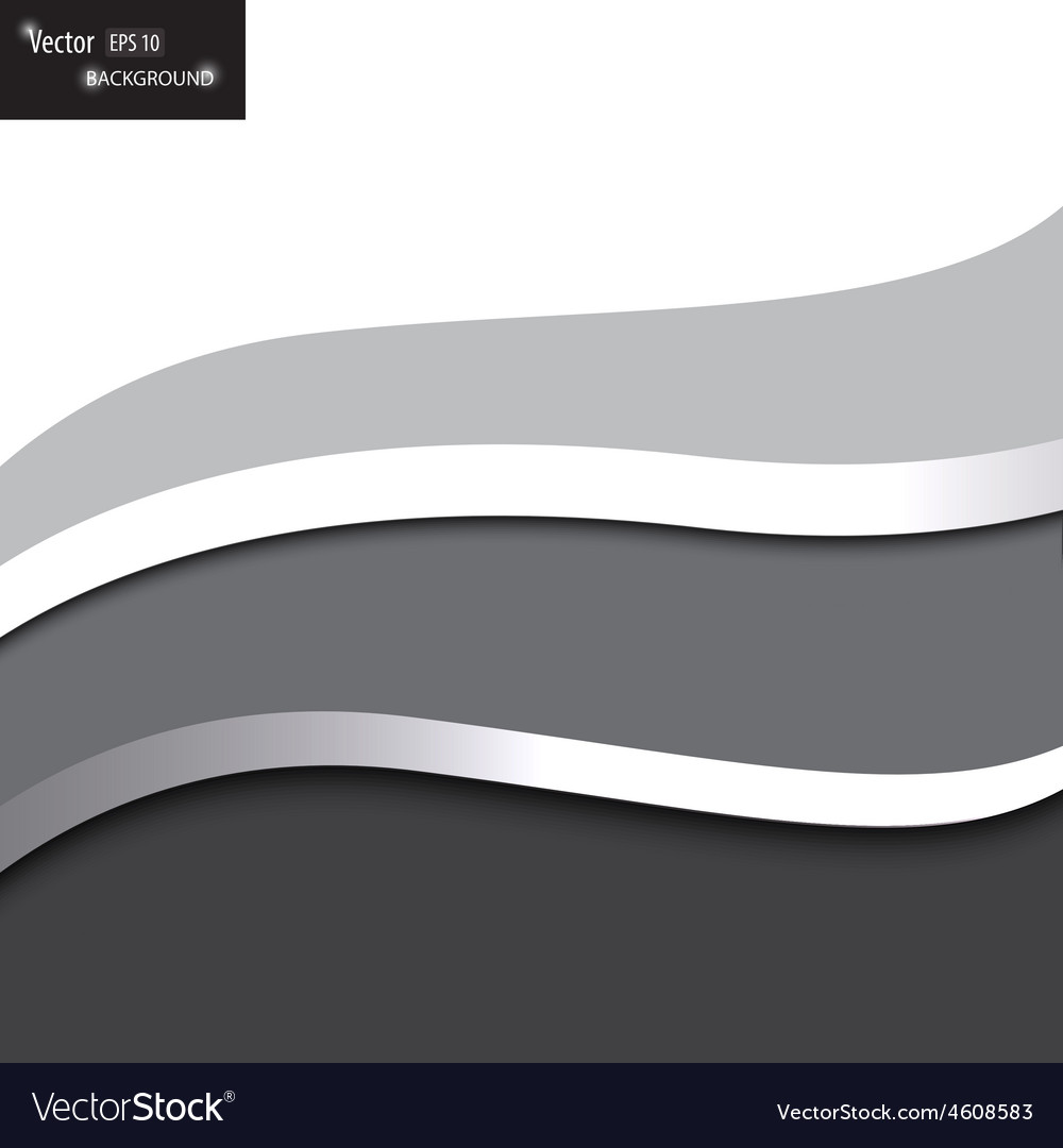 Modern background with waves Royalty Free Vector Image