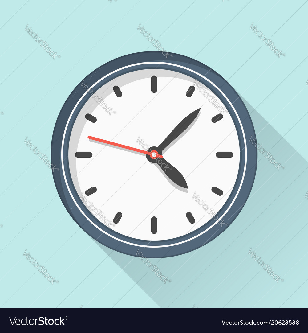 Clock Royalty Free Vector Image - VectorStock