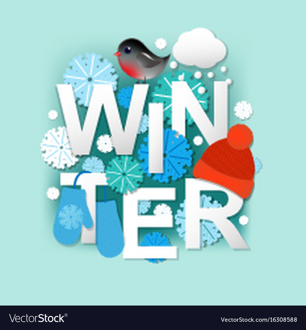 Winter Royalty Free Vector Image - VectorStock