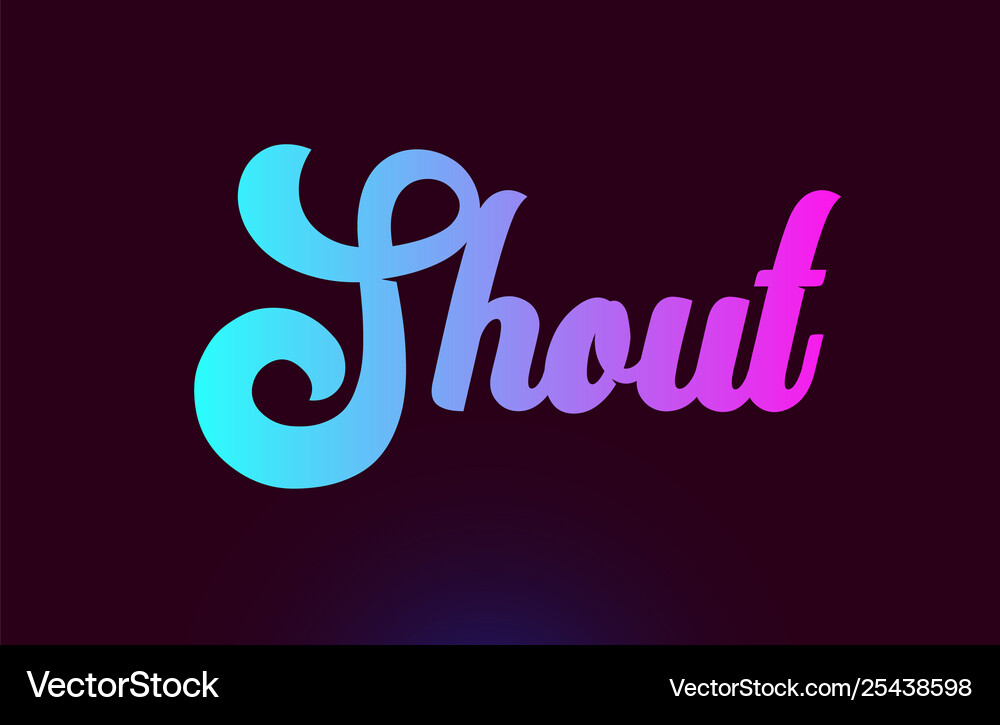 Shout Logo Vector