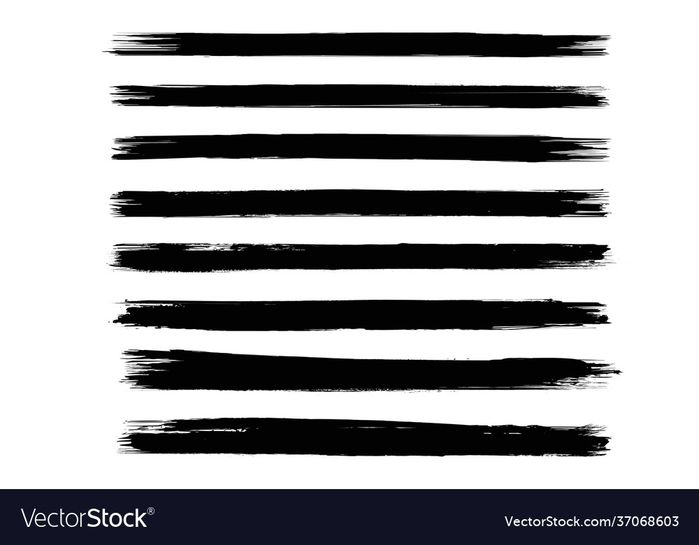 Grunge brushes Royalty Free Vector Image - VectorStock